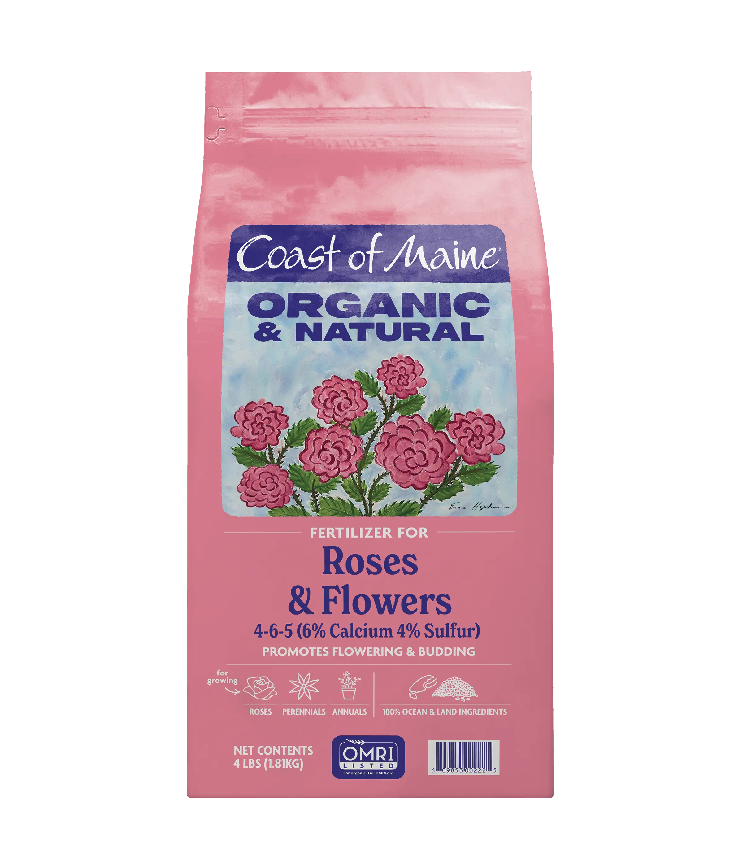 Fertilizer for Roses & Flowers – Coast of Maine Organic Products
